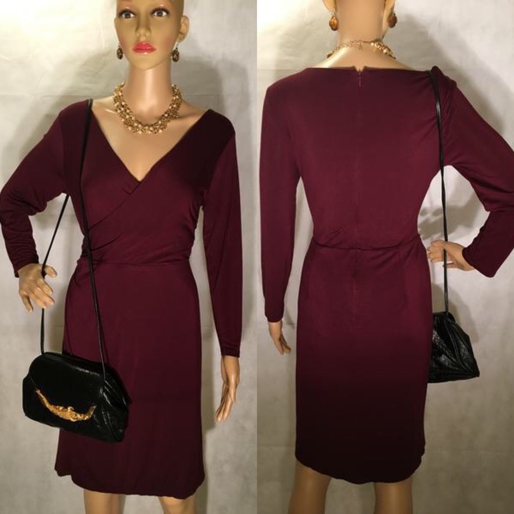 Full Outfit! Red Ann Taylor Dress & Accesories!! - Gem